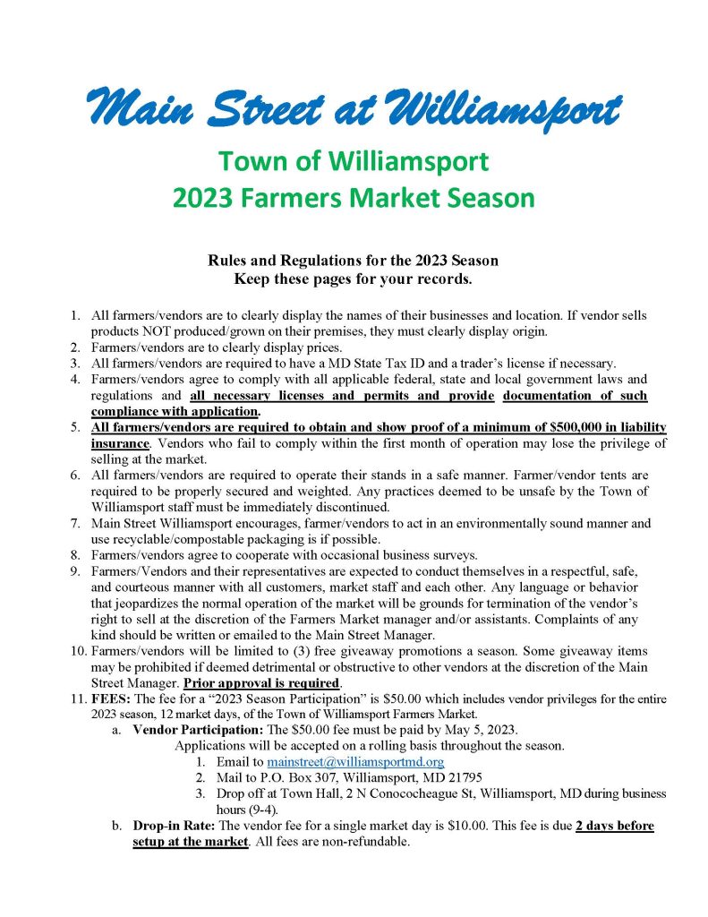 Farmers-Rules-and-Regulations_Page_1 - Town of Williamsport